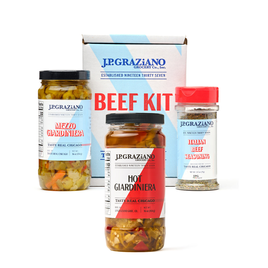 Beef Kit + Hot Giardiniera – Taste Real Chicago